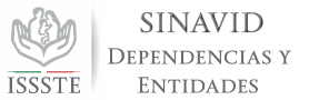 SINAVID Dependencias y Entidades - Inicio